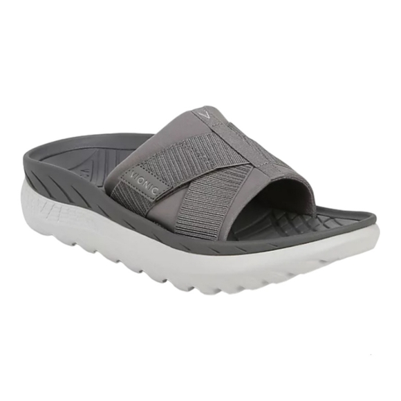Vionic | Shoes | Vionic Adjustable Unisex Recovery Slide Sandals ...